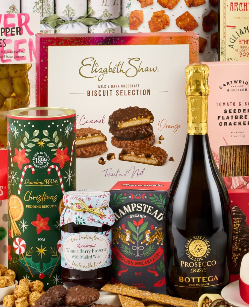Indulgent Family Celebration Gift Basket