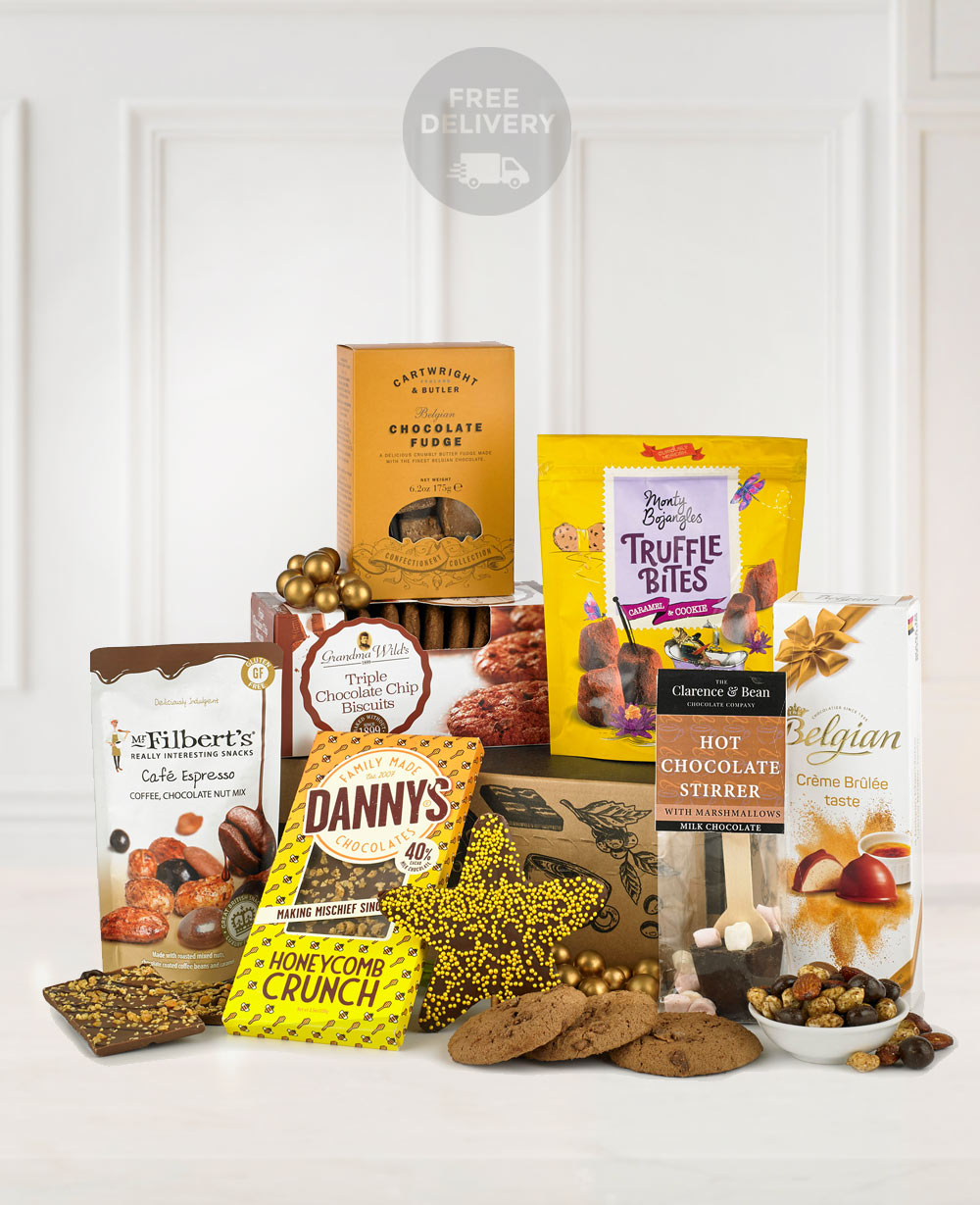 Chocolate Treats Selection Luxury Gift Hamper (Gift Hamper Manchester)