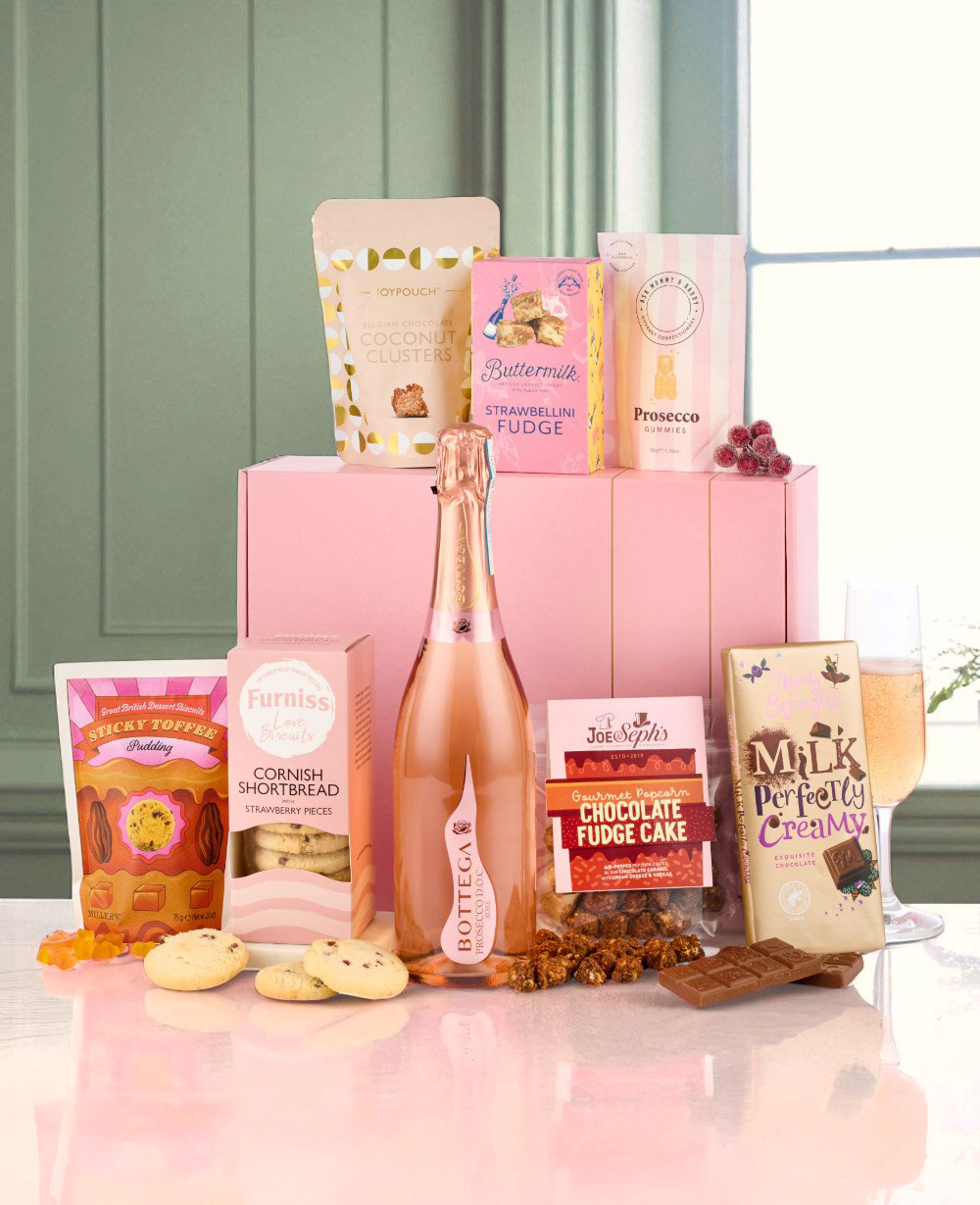 Pretty In Pink Gift Hamper (Gift Hampers London)
